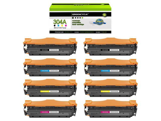 Click here for greencycle 8 Pack 304A High-yield Compatible Toner... prices