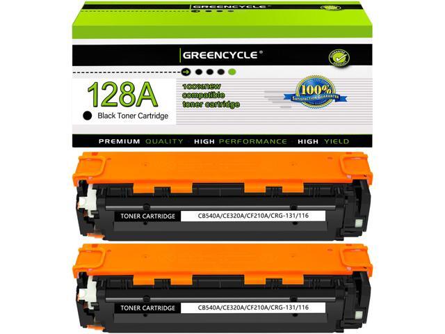 Click here for GREENCYCLE 2 Pack CE320A Black Compatible Toner Ca... prices