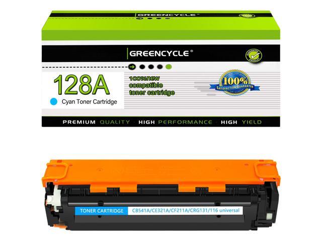 Click here for GREENCYCLE 1 Pack CE321A Cyan Compatible Toner Car... prices