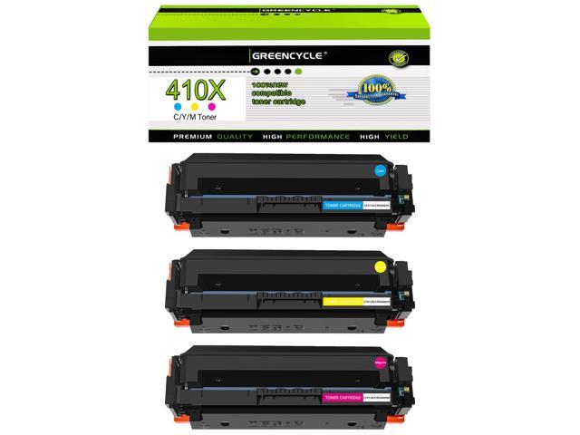 Click here for greencycle 3 Pack 410X High-yield Compatible Toner... prices