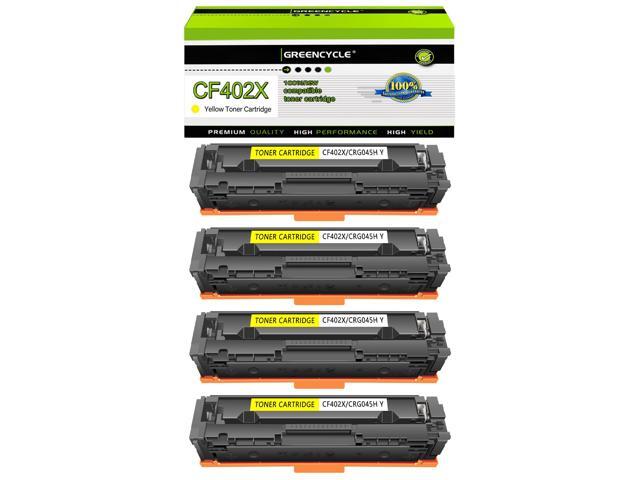 Click here for greencycle 4 Pack 201X CF402X High-yield Compatibl... prices