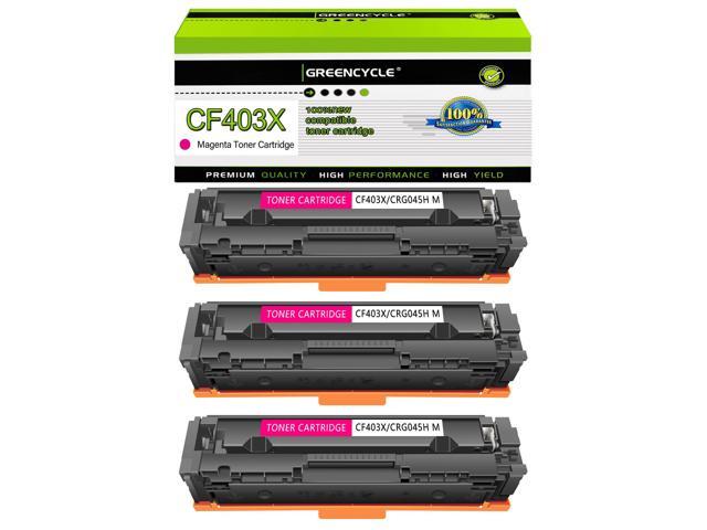 Click here for greencycle 3 Pack 201X CF403X High-yield Compatibl... prices
