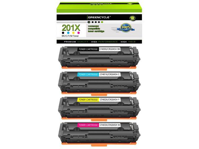 Click here for greencycle 4 Pack 201X High-yield Compatible Toner... prices