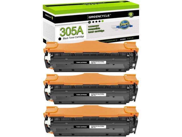 Click here for greencycle 3 Pack 305A Black Toner Cartridge Compa... prices