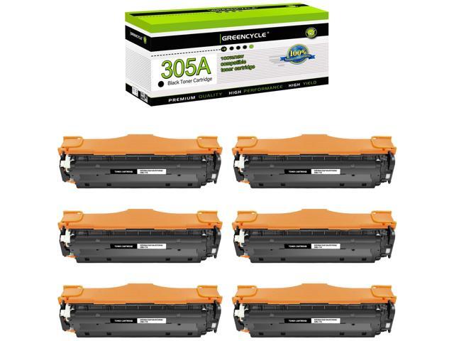 Click here for greencycle 6 Pack 305A Black Toner Cartridge Compa... prices