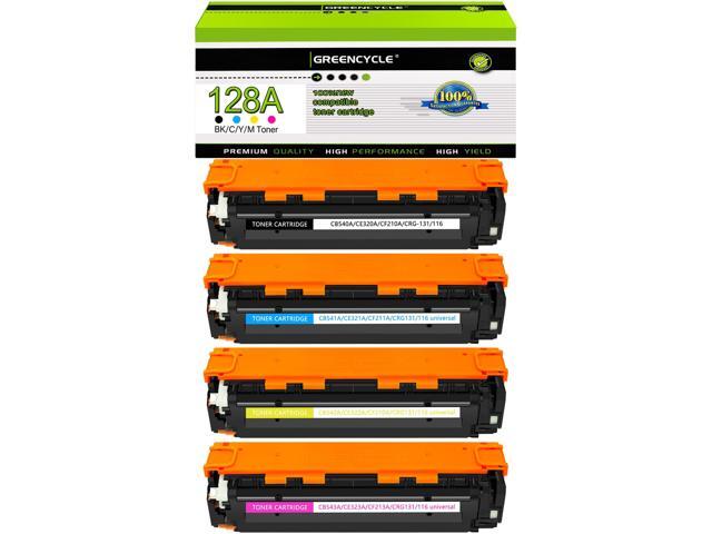 Click here for GREENCYCLE 4 Pack 128A Compatible Toner Cartridge... prices