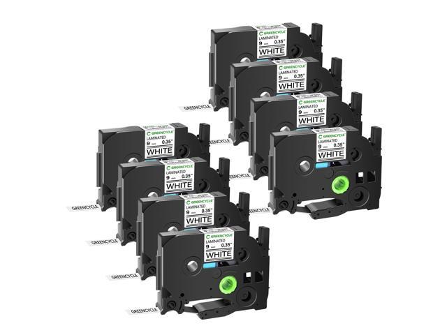 Click here for GREENCYCLE TZe-221 9mm 0.35 Laminated White Tape C... prices