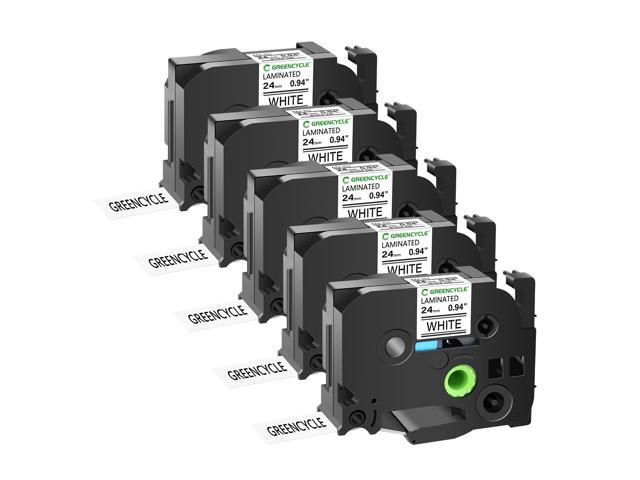 Click here for GREENCYCLE TZe-251 24mm 0.94 Laminated White Tape... prices