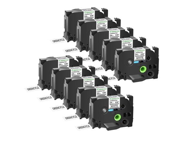 Click here for GREENCYCLE TZe-251 24mm 0.94 Laminated White Tape... prices