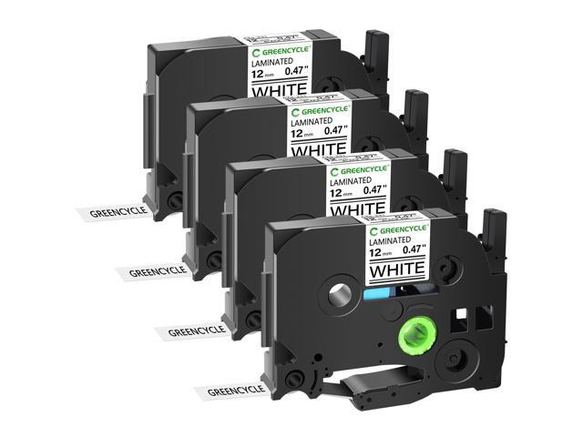 Click here for GREENCYCLE TZe-231 12mm 0.47 Laminated White Tape... prices
