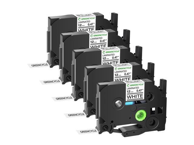 Click here for GREENCYCLE TZe-231 12mm 0.47 Laminated White Tape... prices