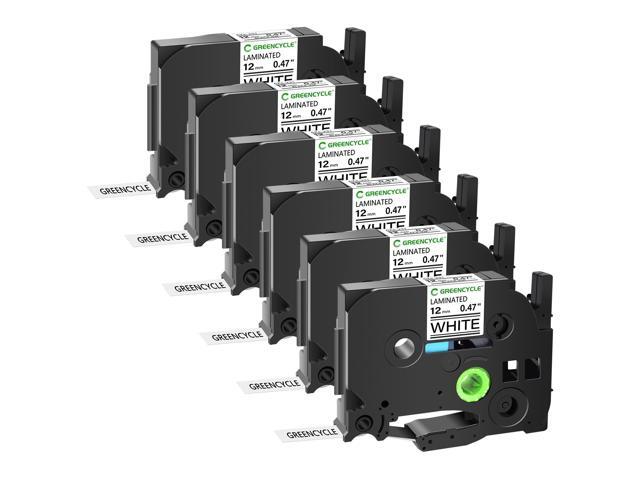 Click here for GREENCYCLE TZe-231 12mm 0.47 Laminated White Tape... prices