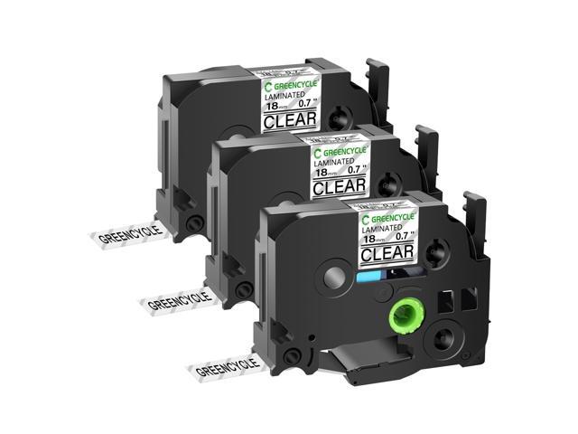 Click here for GREENCYCLE TZe-141 18mm 0.7 Laminated Clear Tape C... prices