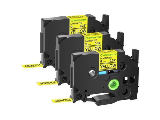 Click here for GREENCYCLE TZe-621 9mm 0.35 Laminated Yellow Tape... prices