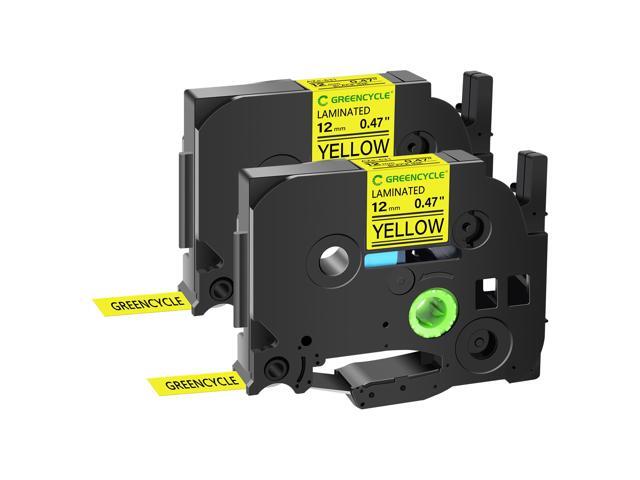 Click here for GREENCYCLE TZe-631 12mm 0.47 Laminated Yellow Tape... prices