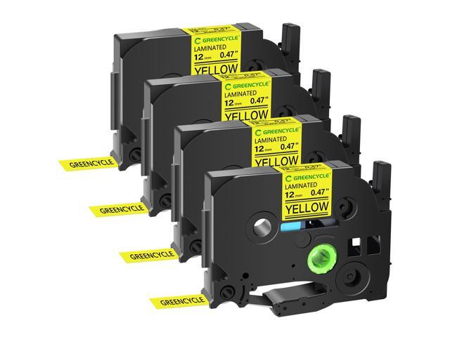 Click here for GREENCYCLE TZe-631 12mm 0.47 Laminated Yellow Tape... prices