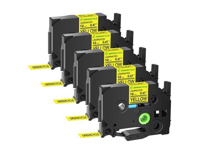 Click here for GREENCYCLE TZe-631 12mm 0.47 Laminated Yellow Tape... prices