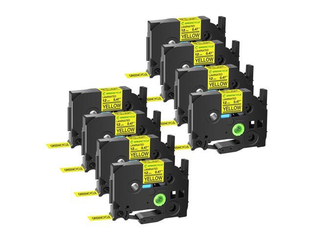 Click here for GREENCYCLE TZe-631 12mm 0.47 Laminated Yellow Tape... prices