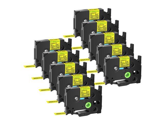 Click here for GREENCYCLE TZe-631 12mm 0.47 Laminated Yellow Tape... prices