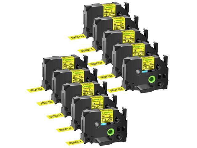 Click here for GREENCYCLE TZe-641 18mm 0.7 Laminated Yellow Tape... prices