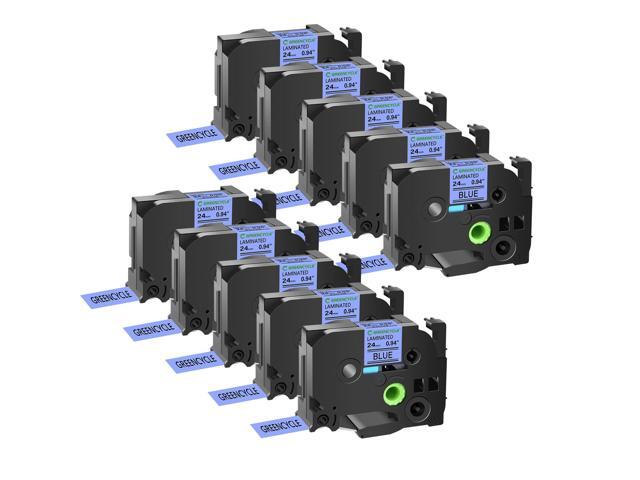 Click here for GREENCYCLE TZe-551 24mm 0.94 Laminated Blue Tape C... prices