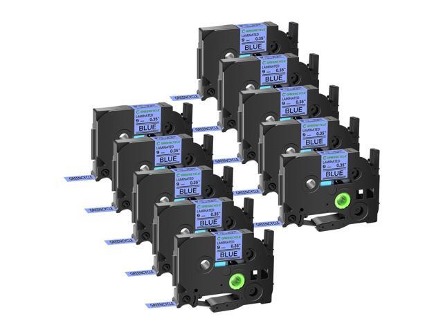 Click here for GREENCYCLE TZe-521 9mm 0.35 Laminated Blue Tape Co... prices