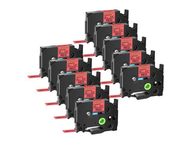 Click here for GREENCYCLE TZe-431 12mm 0.47 Laminated Red Tape Co... prices