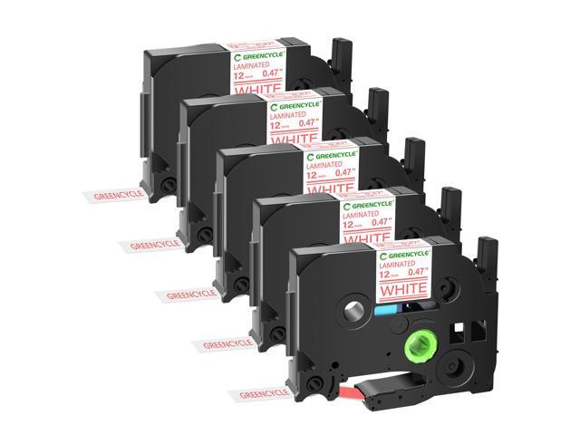 Click here for GREENCYCLE TZe-232 12mm 0.47 Laminated White Tape... prices