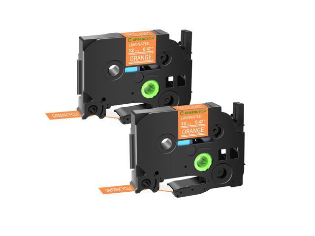 Click here for GREENCYCLE TZe-635 12mm 0.47 Laminated Orange Tape... prices