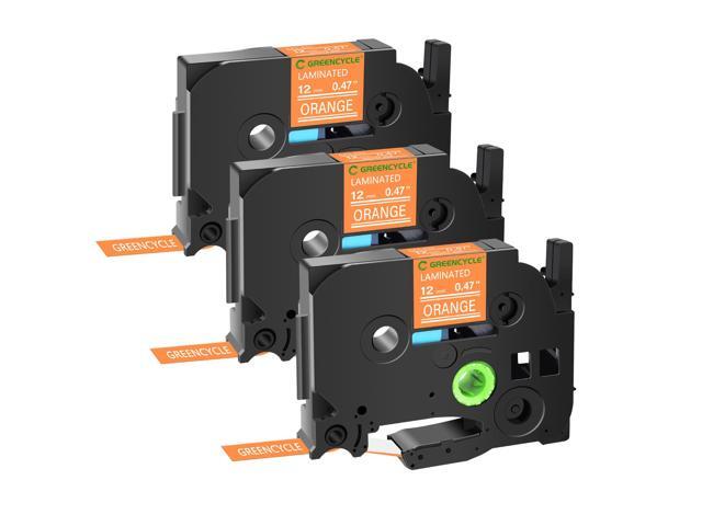 Click here for GREENCYCLE TZe-635 12mm 0.47 Laminated Orange Tape... prices