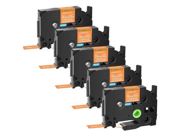 Click here for GREENCYCLE TZe-635 12mm 0.47 Laminated Orange Tape... prices