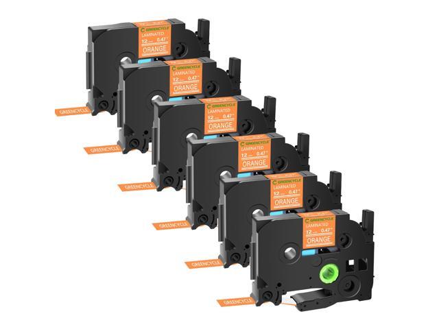 Click here for GREENCYCLE TZe-635 12mm 0.47 Laminated Orange Tape... prices