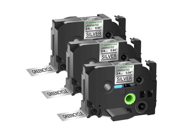 Click here for GREENCYCLE TZe-951 24mm 0.94 Laminated Silver Tape... prices