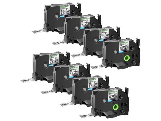 Click here for GREENCYCLE TZe-941 18mm 0.7 Laminated Silver Tape... prices