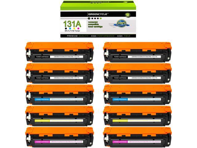 Click here for GREENCYCLE 10 Pack 131A Compatible Toner Cartridge... prices