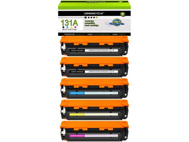 Click here for GREENCYCLE 5 Pack 131A Compatible Toner Cartridge... prices