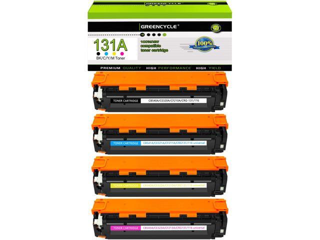 Click here for GREENCYCLE 4 Pack 131A Compatible Toner Cartridge... prices
