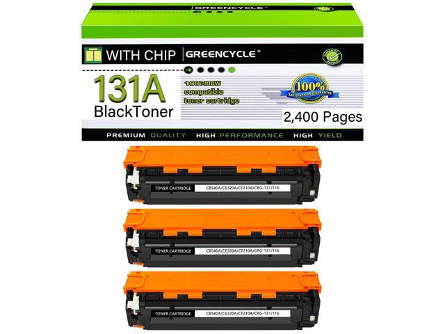 Click here for GREENCYCLE 3 Pack CF210A Black Compatible Toner Ca... prices