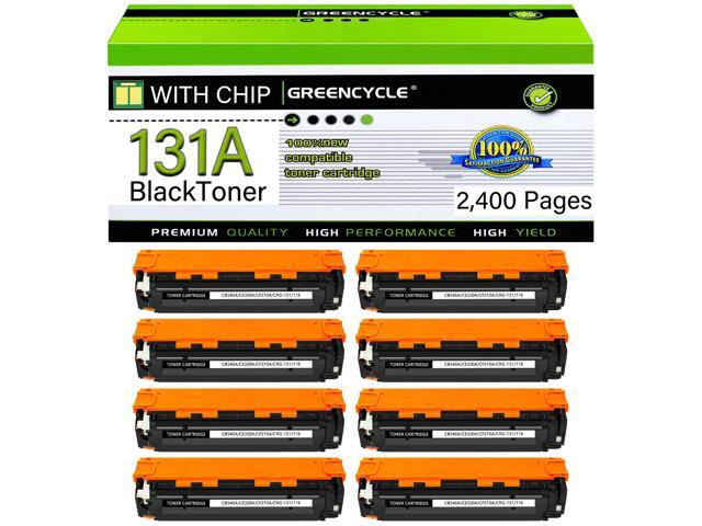 Click here for GREENCYCLE 8 Pack CF210A Black Compatible Toner Ca... prices