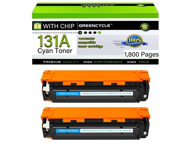 Click here for GREENCYCLE 2 Pack CF211A Cyan Compatible Toner Car... prices