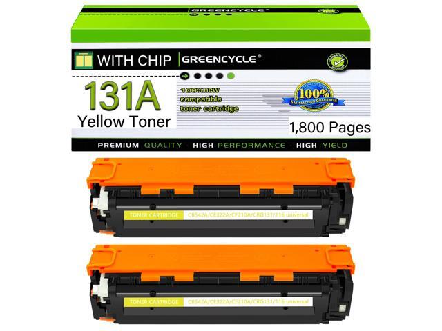 Click here for GREENCYCLE 2 Pack CF212A Yellow Compatible Toner C... prices