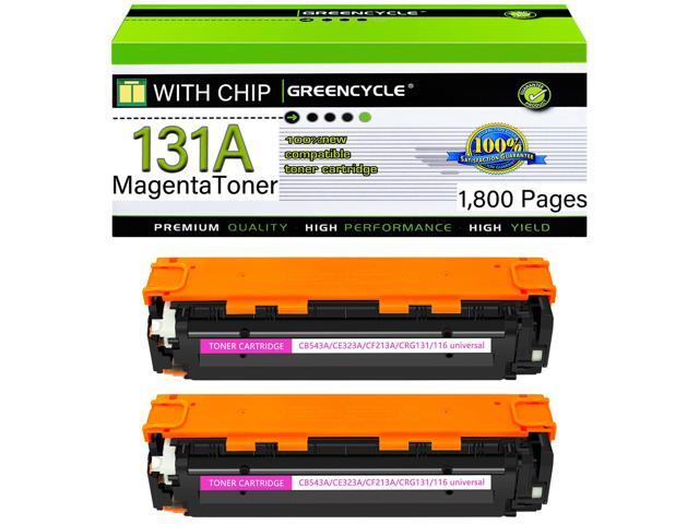 Click here for GREENCYCLE 2 Pack CF213A Magenta Compatible Toner... prices