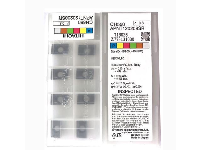 Click here for HITACHI APNT120208SR CH550 CNC Blade New prices