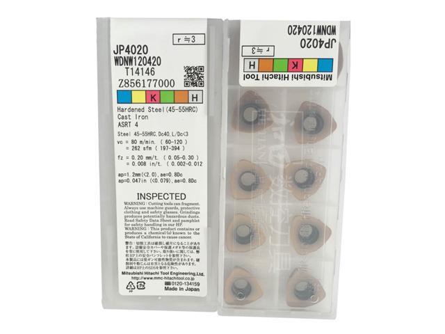 Click here for HITACHI WDNW120420 JP4020 CNC Carbide Inserts 10PC... prices
