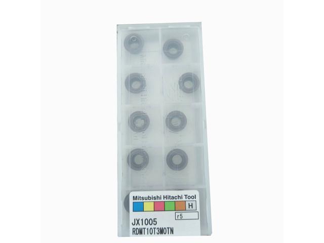Click here for HITACHI RDMT10T3MOTN JX1005 Carbide Inserts 10PCS/... prices
