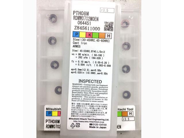 Click here for HITACHI RDMW0702MOEN PTH08M CNC Milling Insert New prices