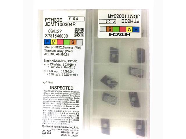 Click here for HITACHI JDMT100304R PTH30E CNC Blade New prices