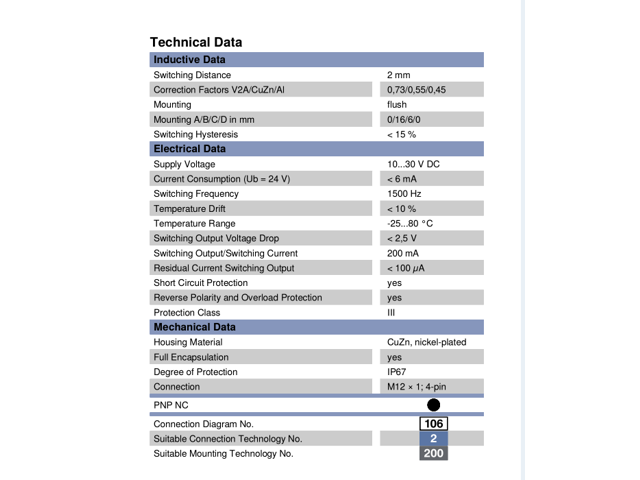 Click here for Wenglor Proximity Switch IM020BM70VD3 PNP New prices
