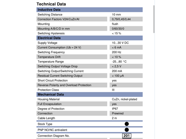 Click here for Wenglor Proximity Switch Sensor IX100BM55VA PNP Ne... prices