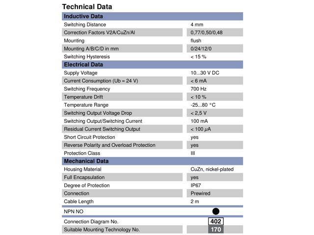 Click here for Wenglor Proximity Switch IB040BM37TB NPN New prices